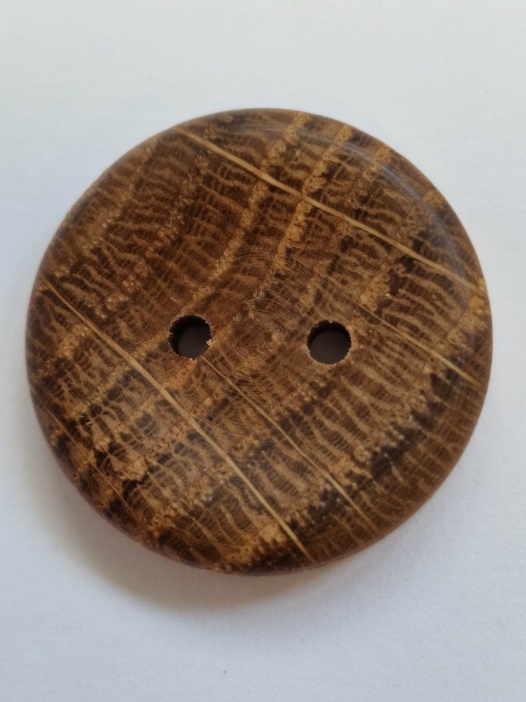 Oak 2 Hole Buttons - The Button Queen