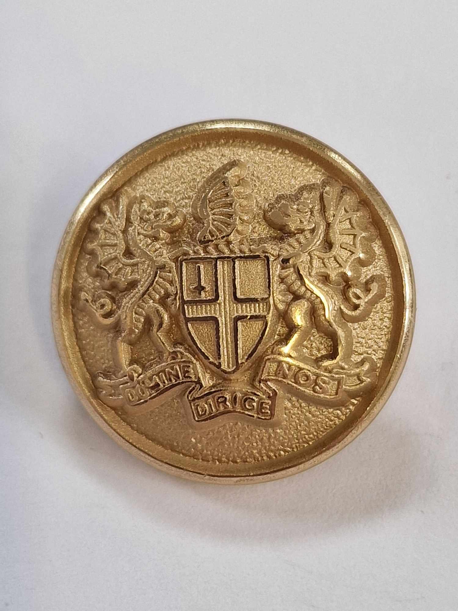 Gilt City of London Blazer Buttons - The Button Queen