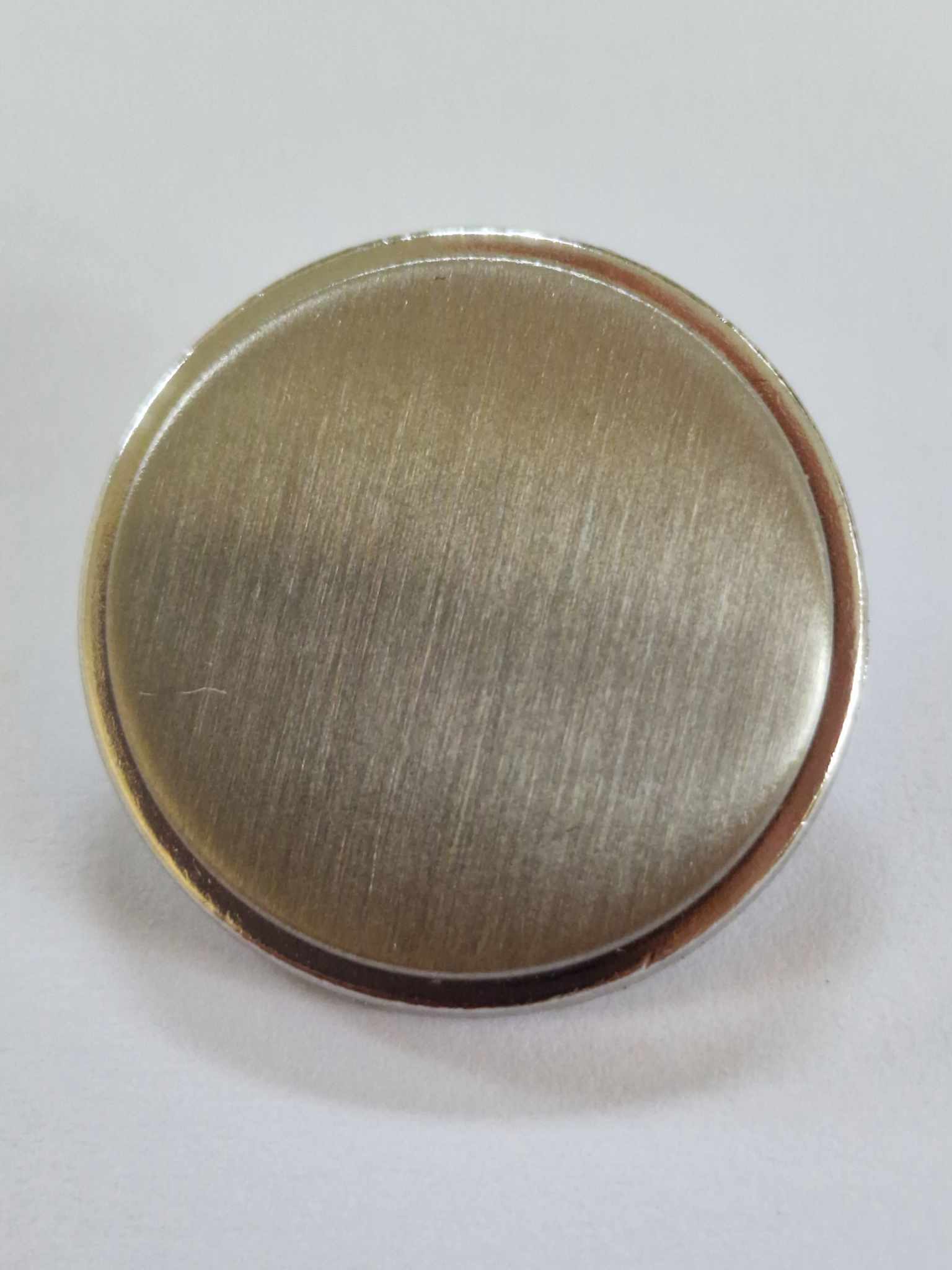 2 Part Silver Button - The Button Queen