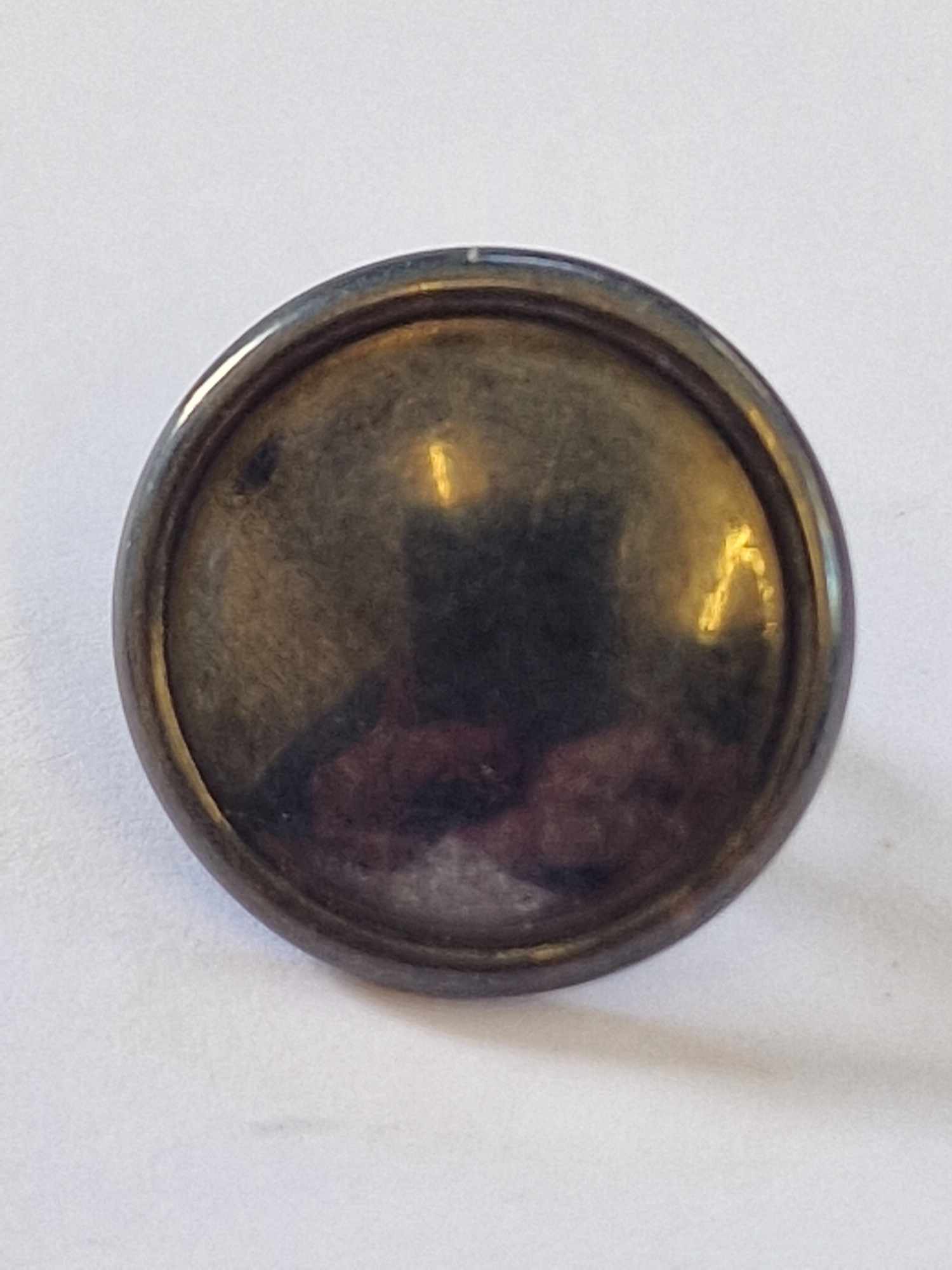 Livery Dark Silver Button - The Button Queen