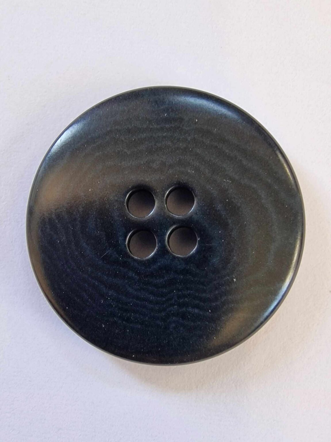 Black Lasered Patterned Corozo, UK Made - The Button Queen