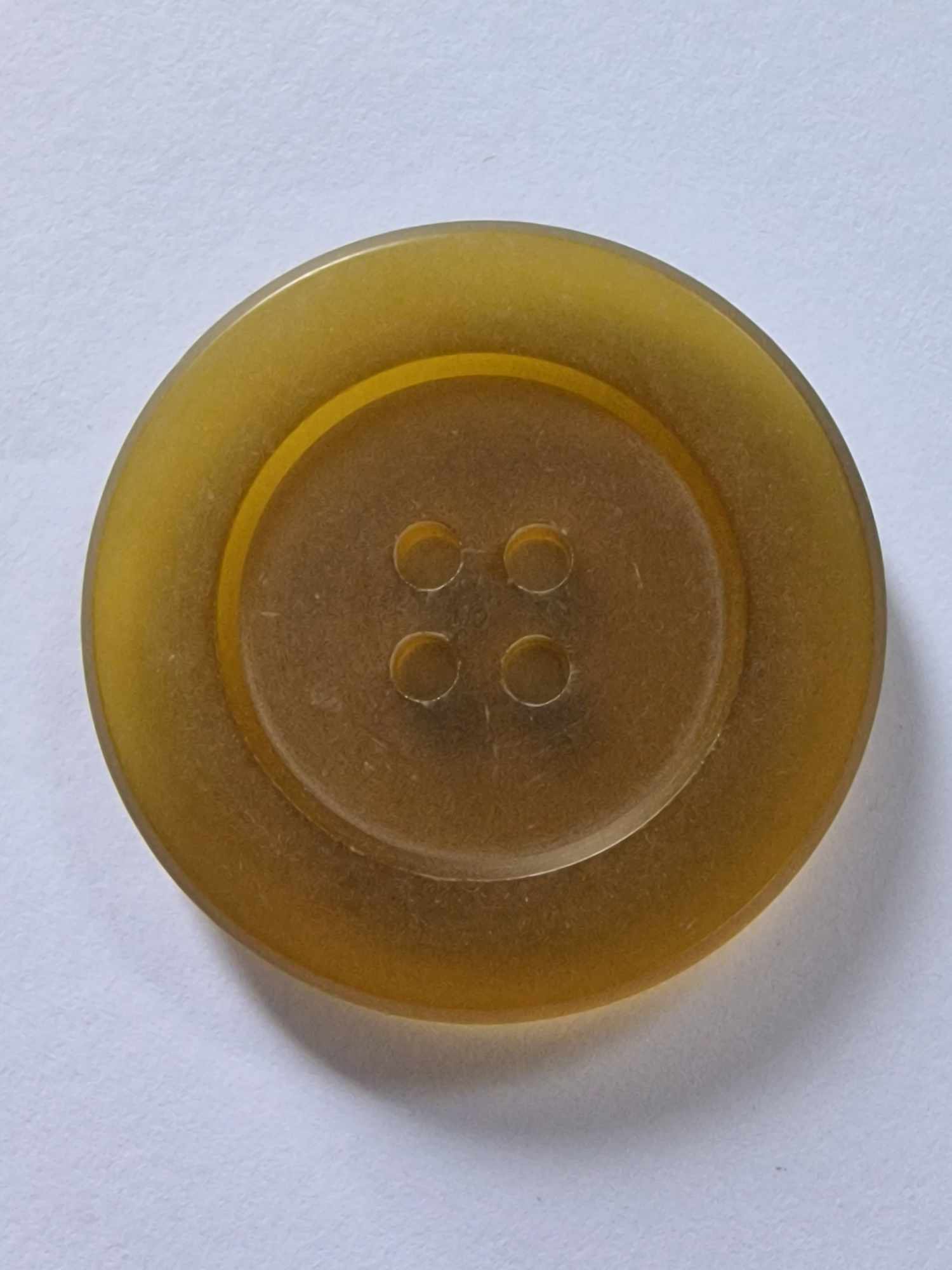 Sage 4 Hole Frosted Button - The Button Queen