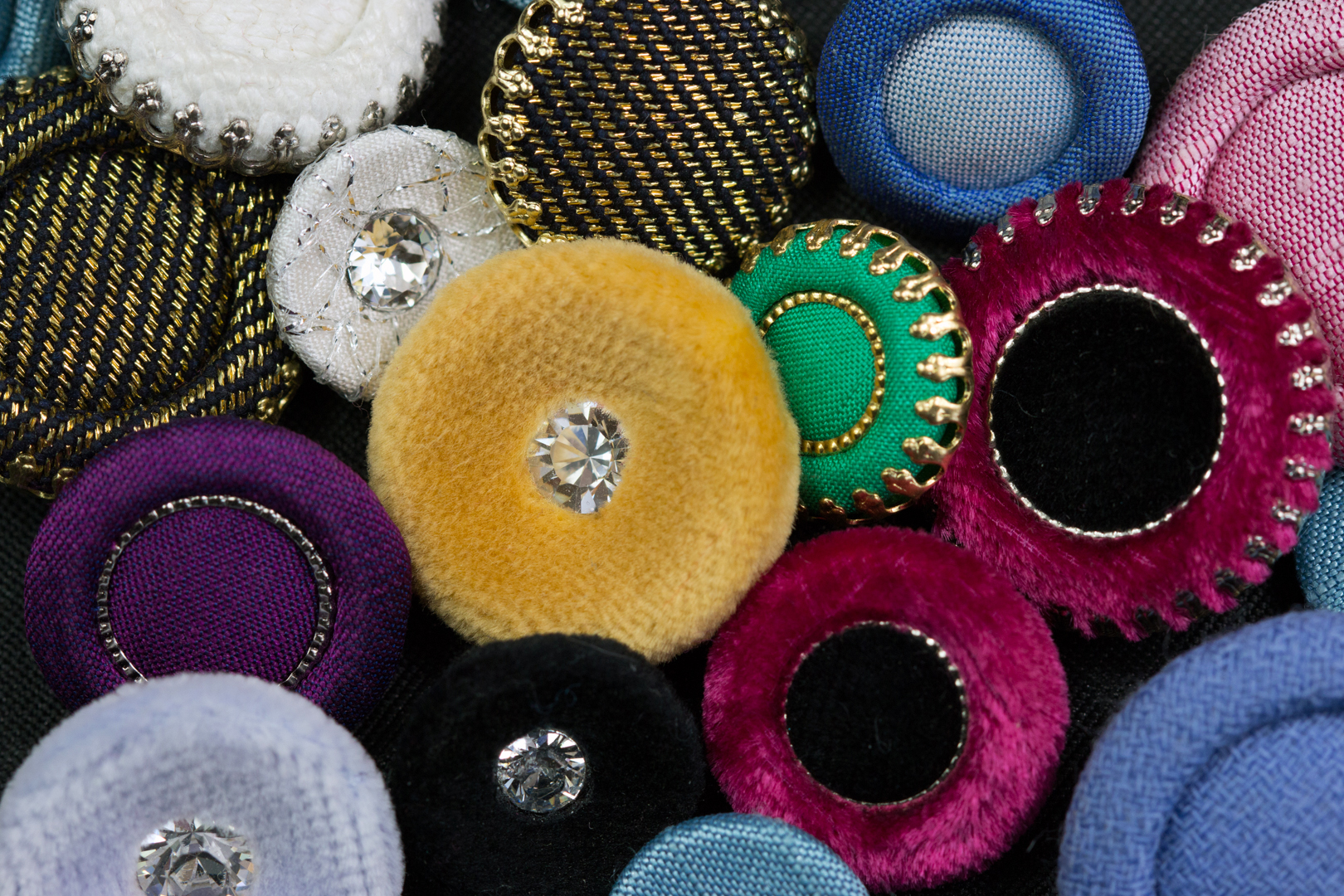 The Button Queen - Fabric Buttons